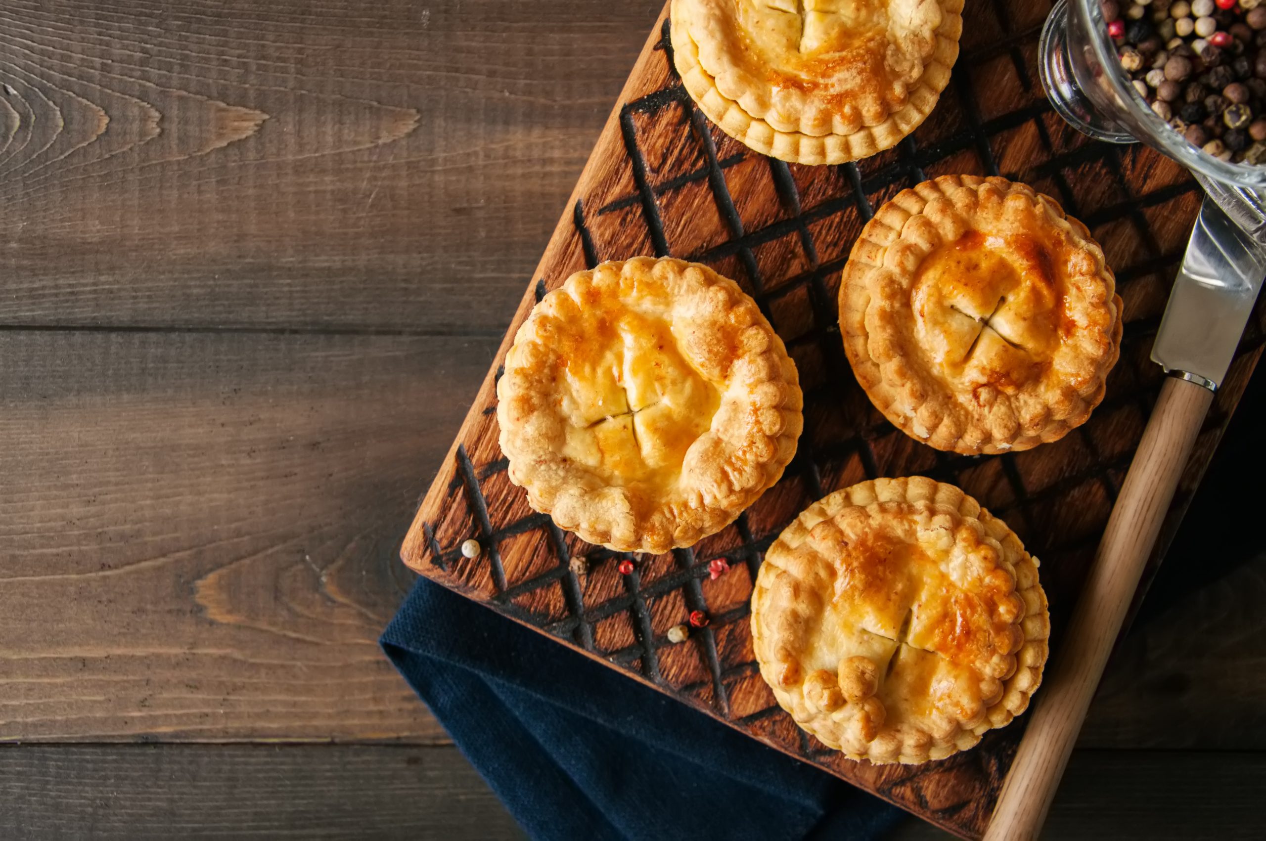 RECIPE: Individual Turkey Pies - Wilson Vale
