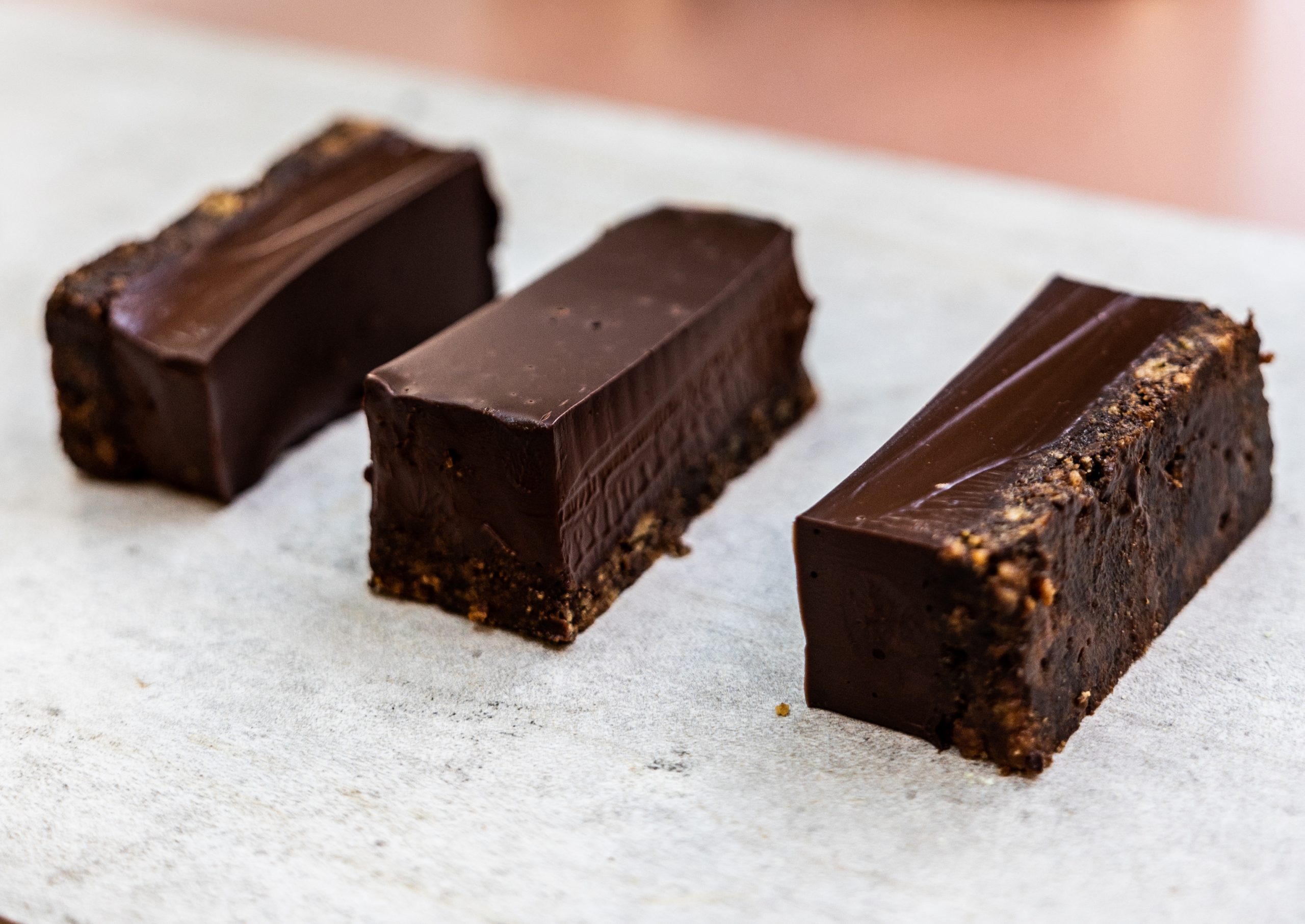 Seriously chocolatey slices - Wilson Vale
